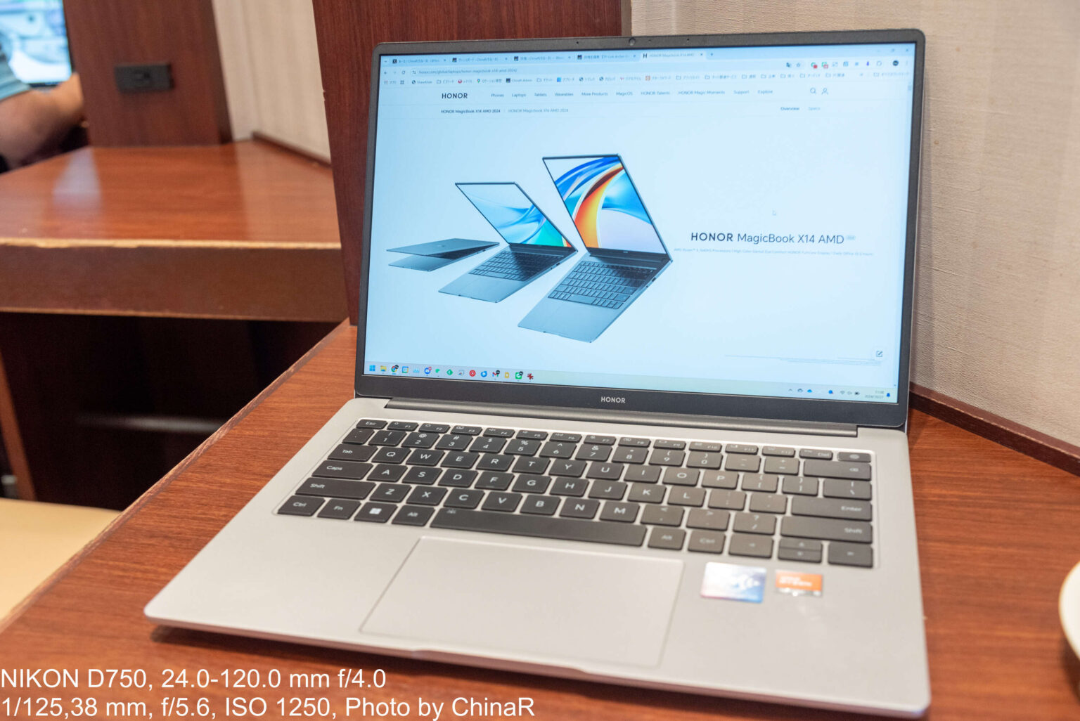 【HONOR MagicBook X14】sRGBカバー率100%のディスプレイもRyzen 7640HSの性能も、小型さも妥協出来ないノート ...